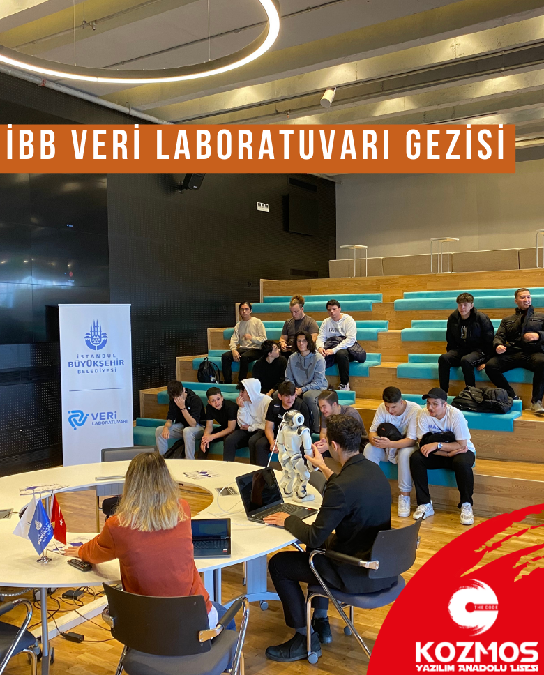 Kozmoslular İBB Veri Laboratuvarında! | Kozmos Lisesi